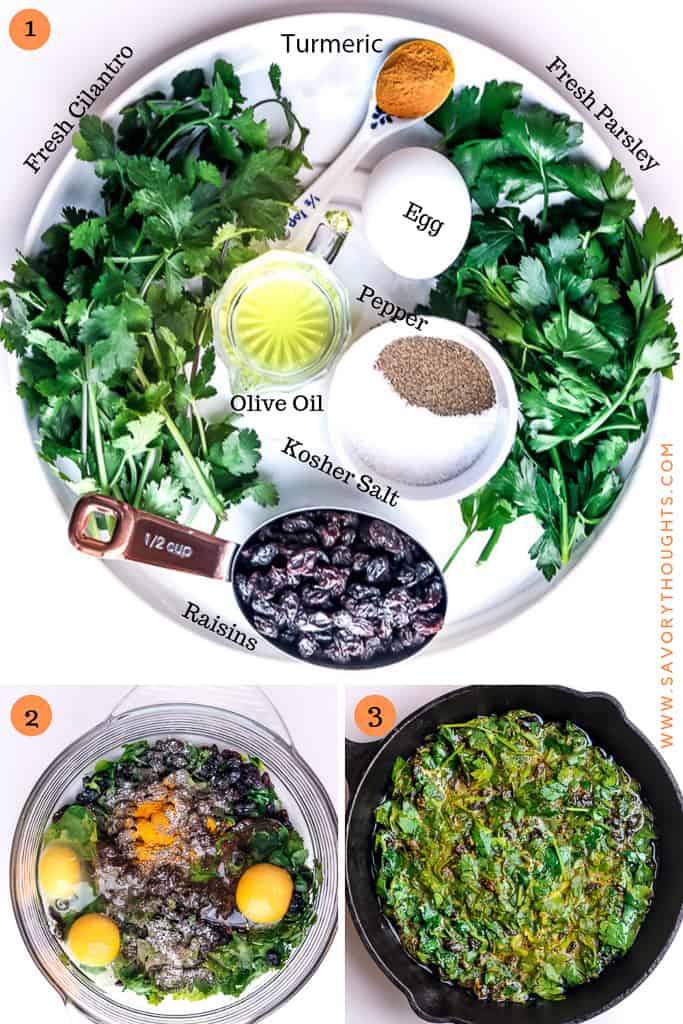 Kuku Sabzi – Persian Herb Frittata - Savory Thoughts