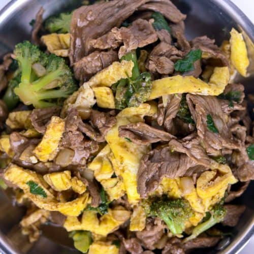 Beef Donburi (Beef and Rice Bowl) - Savory Thoughts