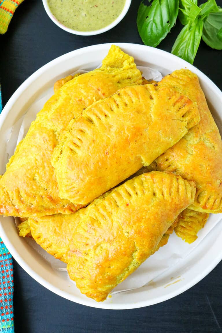 Jamaican Beef Patty - Savory Thoughts