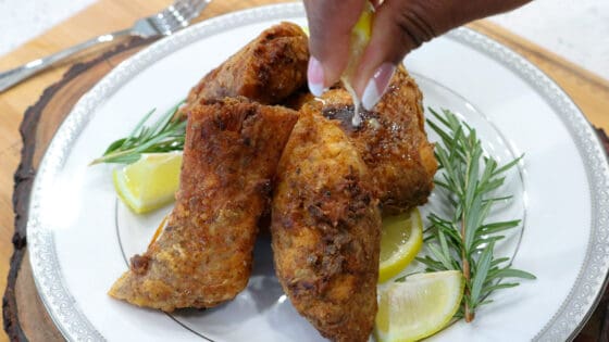 Fried Red Snapper - Haitian Style - Savory Thoughts