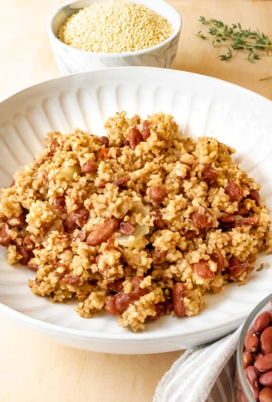 Instant Pot Millet {Haitian Pitimi} - Savory Thoughts