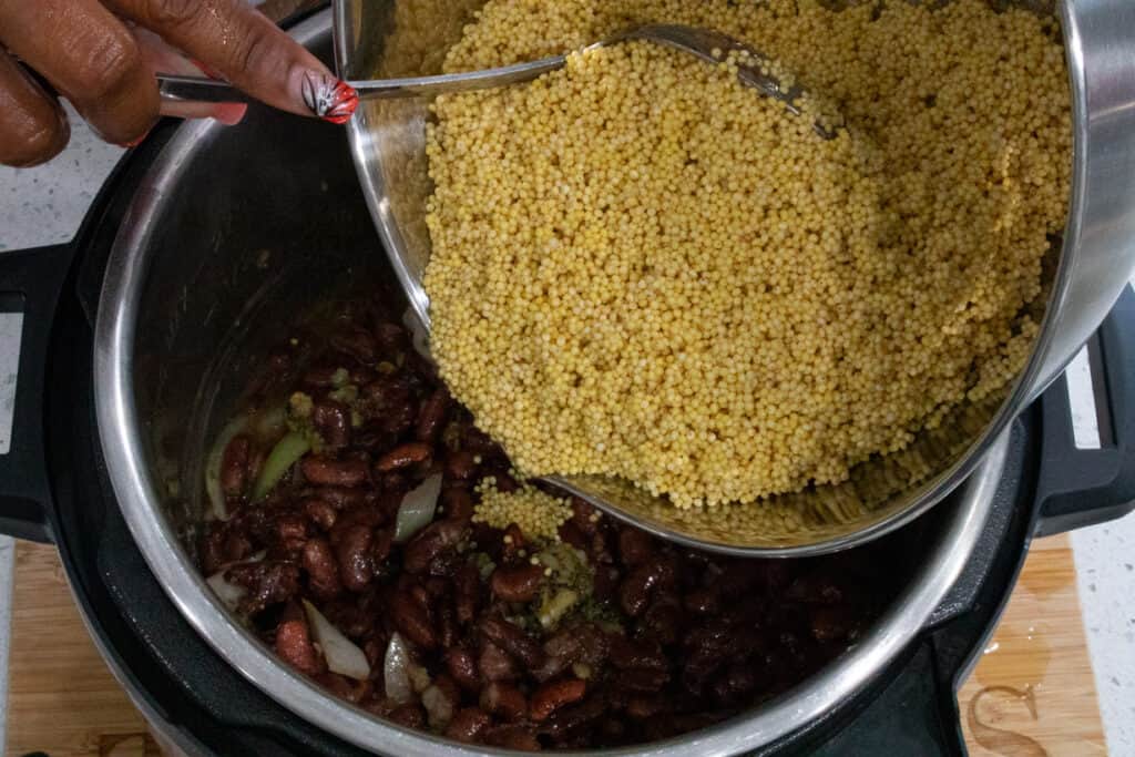 Instant Pot Millet {Haitian Pitimi} - Savory Thoughts