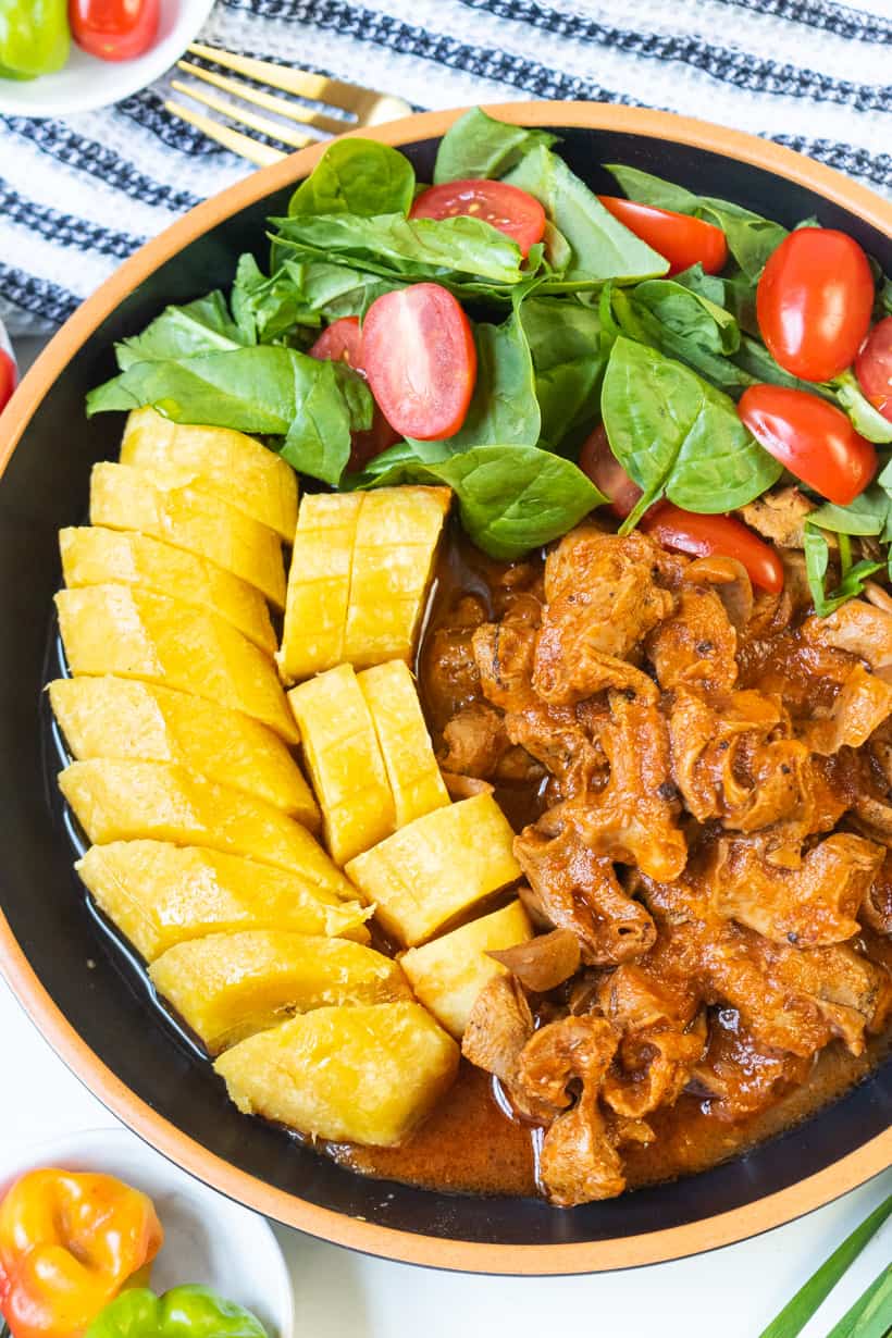 Instant Pot Haitian Lambi Stew {Conch Stew} - Savory Thoughts