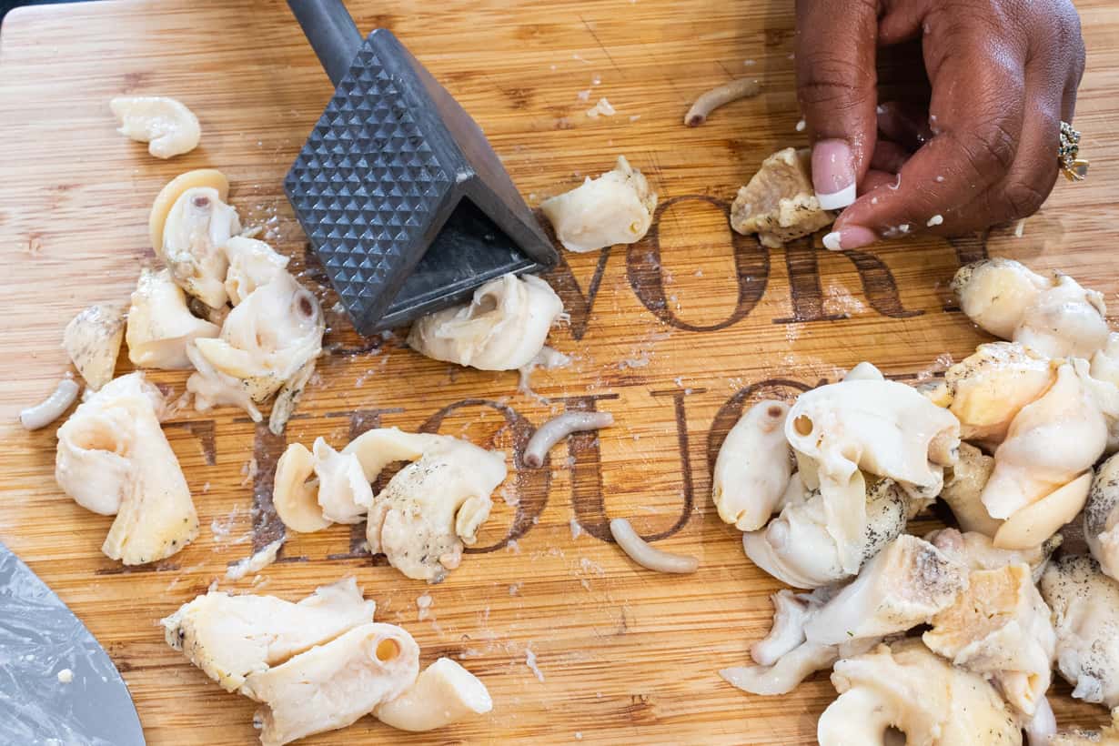 Instant Pot Haitian Lambi Stew {Conch Stew} - Savory Thoughts