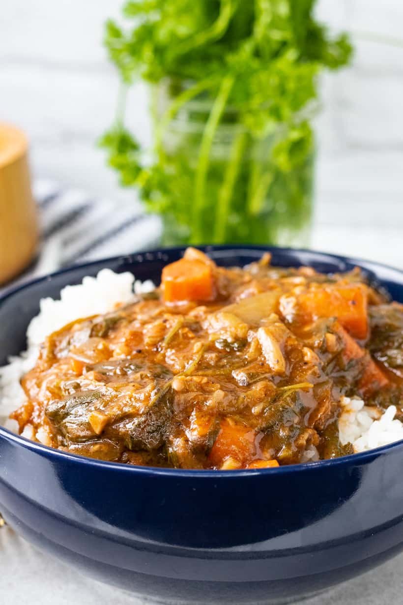 The BEST Okra Stew Recipe {Non-Slimy) - Savory Thoughts