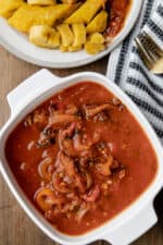 Haitian Style Smoked Herring {Aranso / Aransel} - Savory Thoughts