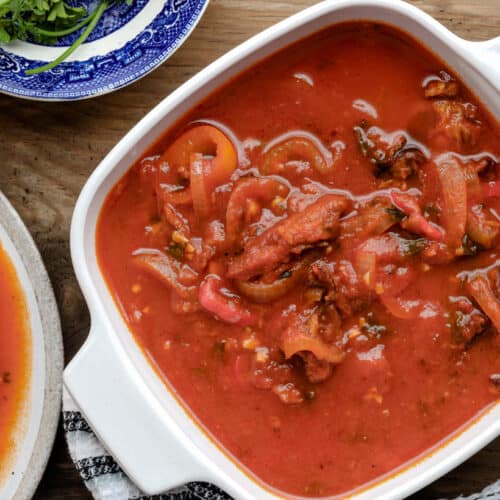 Haitian Style Smoked Herring {Aranso / Aransel} - Savory Thoughts