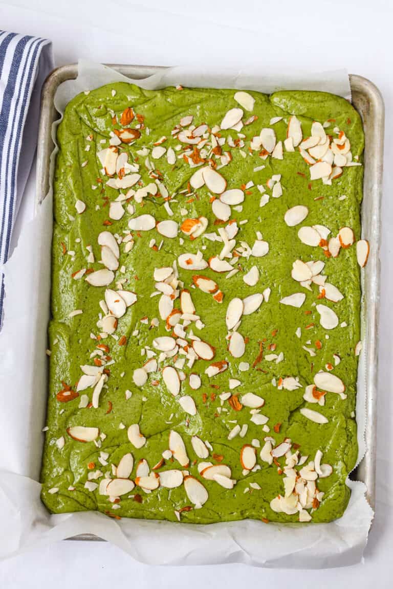 Matcha Brownies - Savory Thoughts