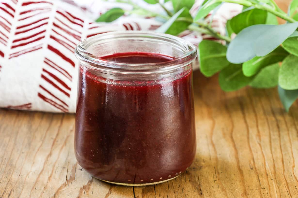 Blackberry Coulis - Savory Thoughts