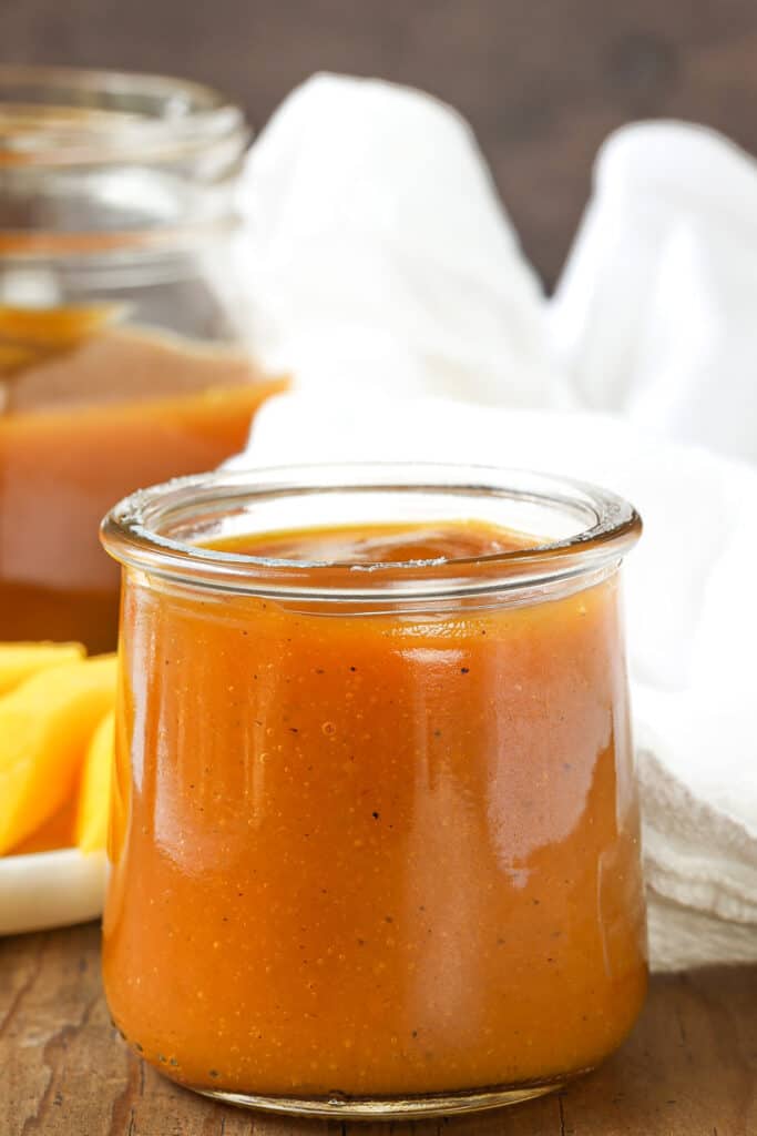 Mango Coulis {Mango Puree} - Savory Thoughts