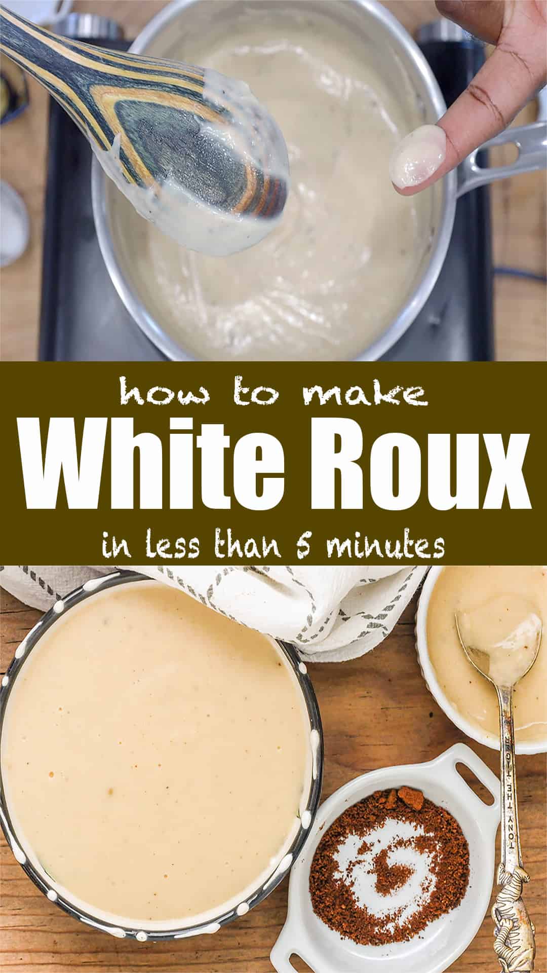How To Make White Roux - Savory Thoughts