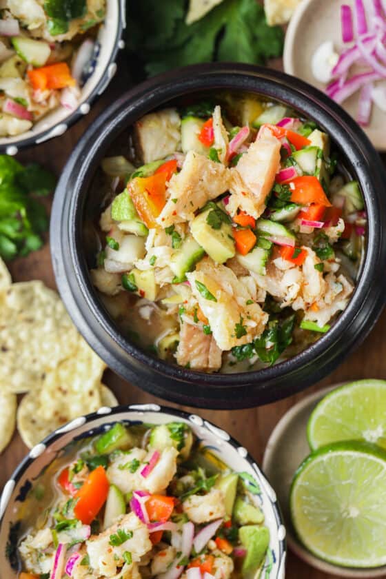 Cod Ceviche Recipe - Savory Thoughts