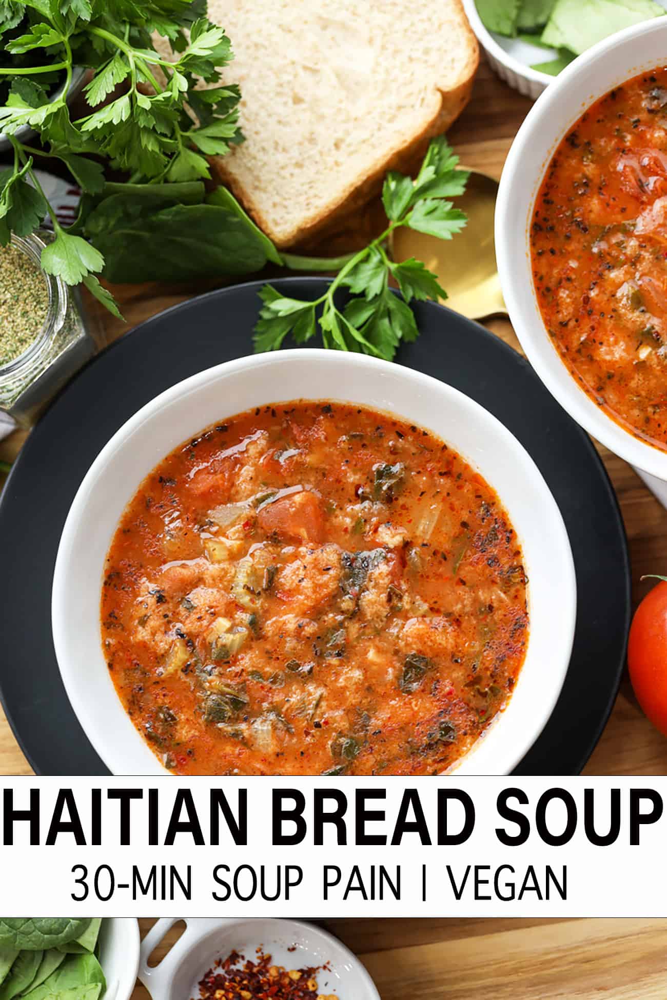 Haitian Bread Soup - Savory Thoughts