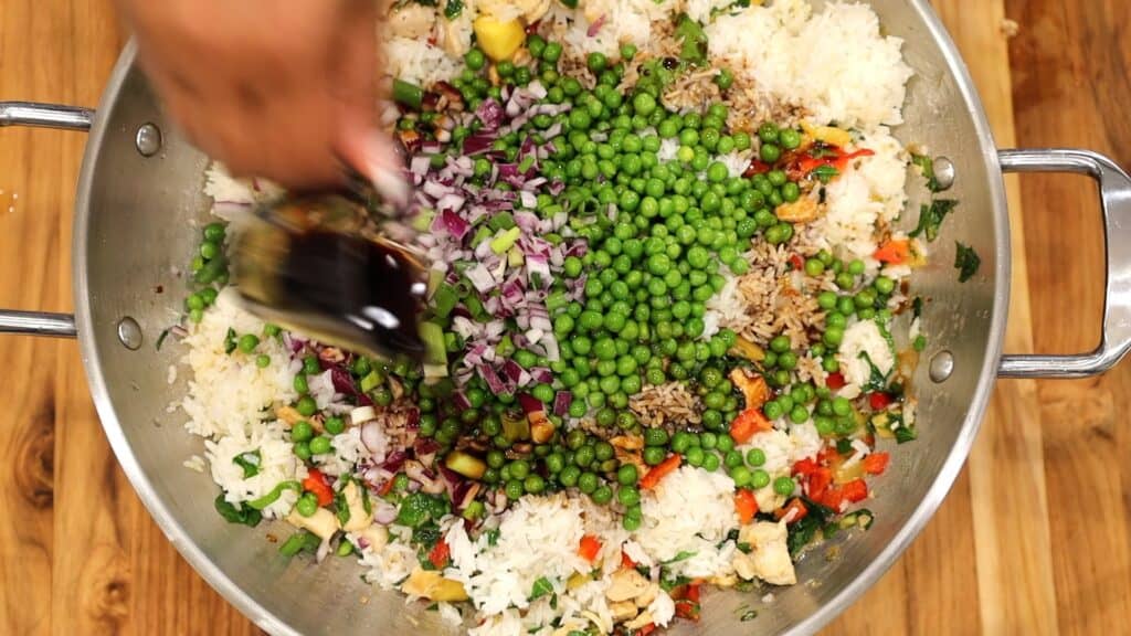 Mango Fried Rice - Savory Thoughts