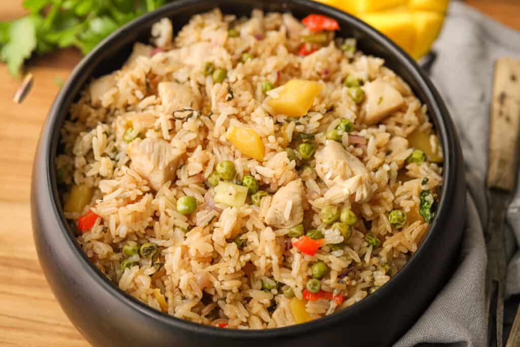 Mango Fried Rice - Savory Thoughts