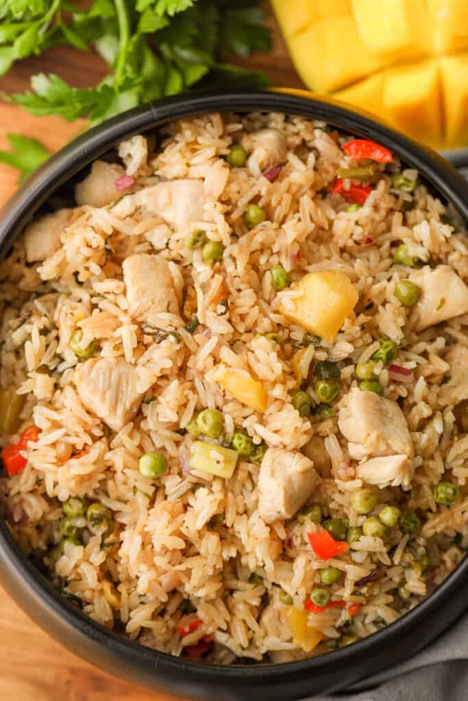 Mango Fried Rice - Savory Thoughts