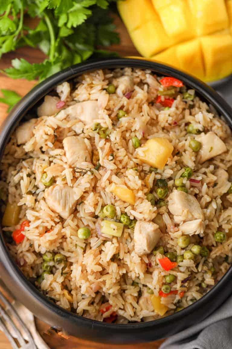 Mango Fried Rice - Savory Thoughts