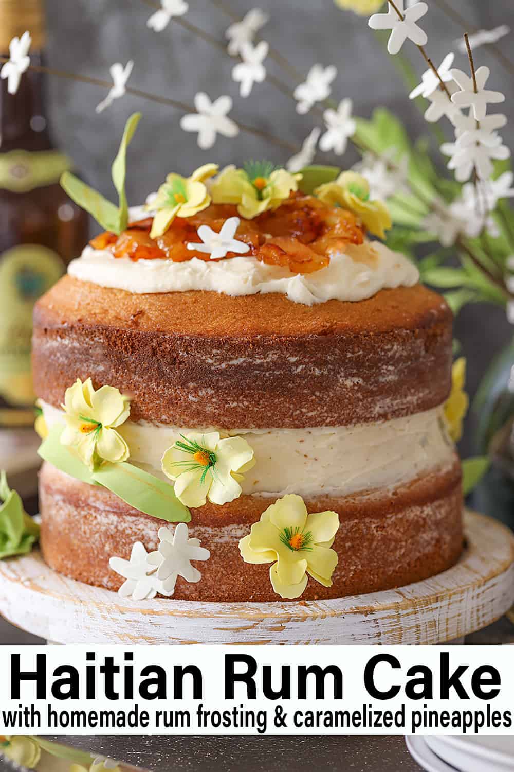 Haitian Rum Cake - Savory Thoughts