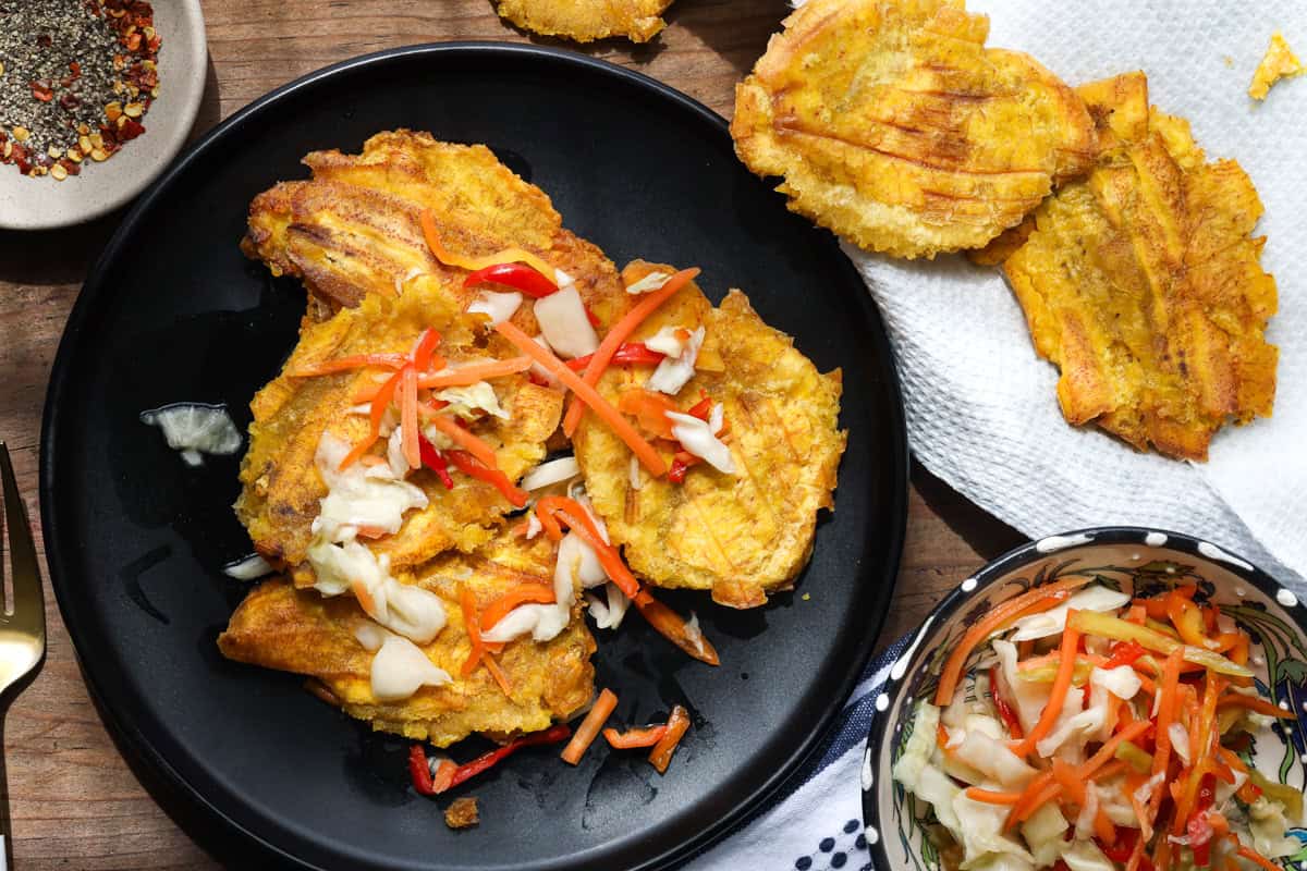 Haitian Fried Plantains - Savory Thoughts