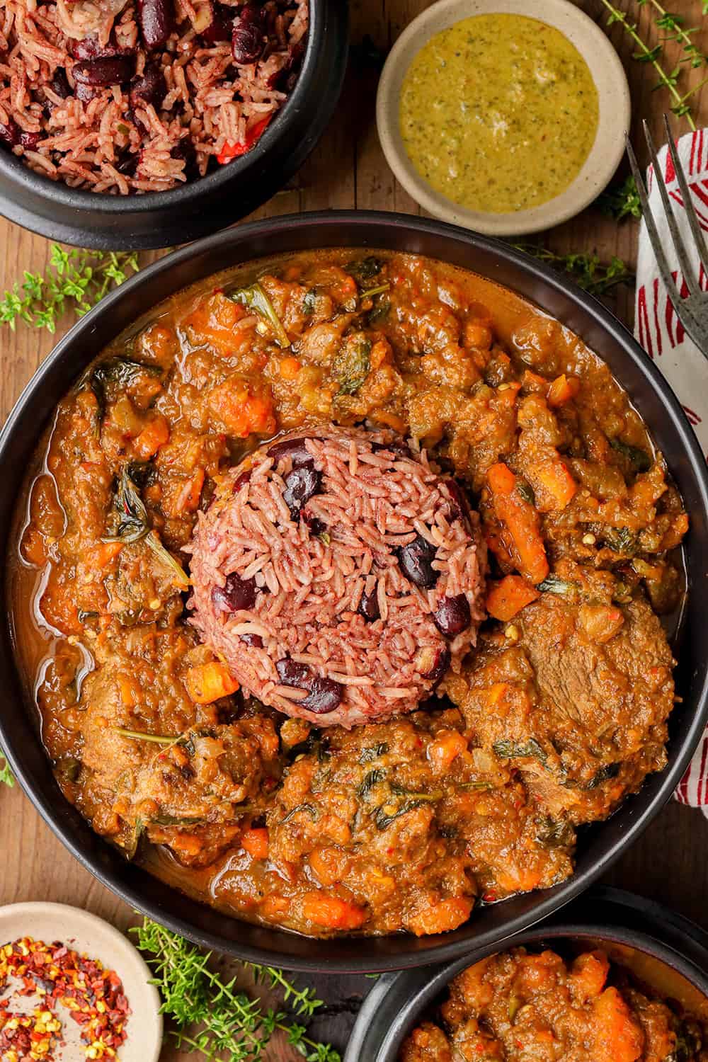 Haitian Legume Militon With Lamb - Savory Thoughts