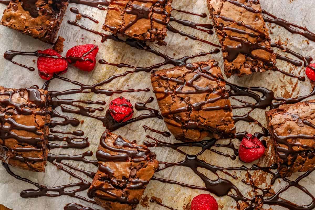 Chocolate Fudge Brownies Recipe - Savory Thoughts