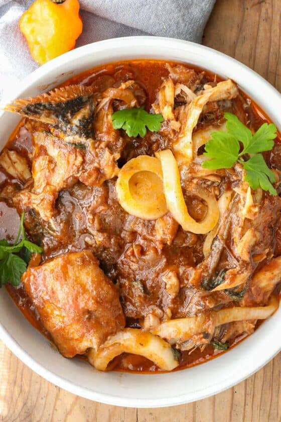 Sos Morue (Mori) – Haitian Salted Codfish Stew - Savory Thoughts