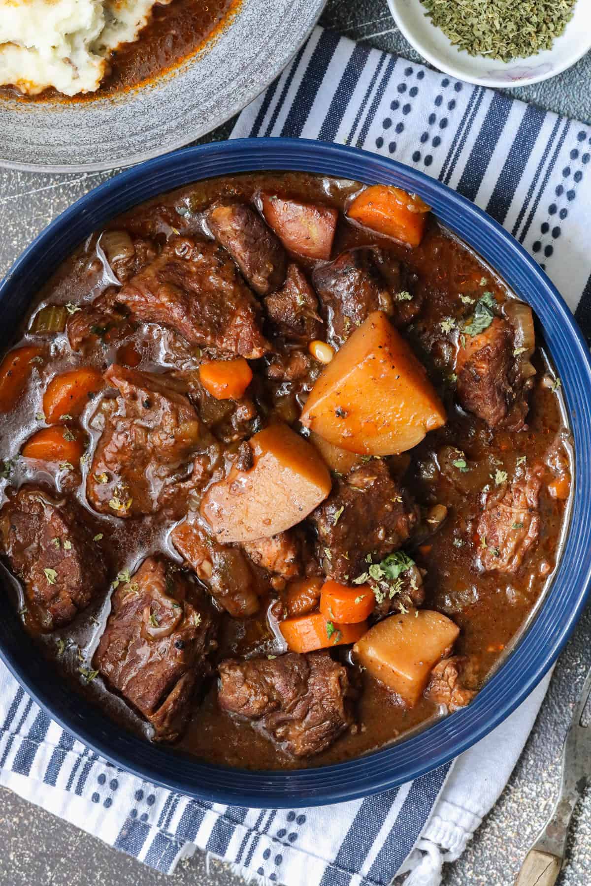 Slow Cooker Beef Stew - Savory Thoughts