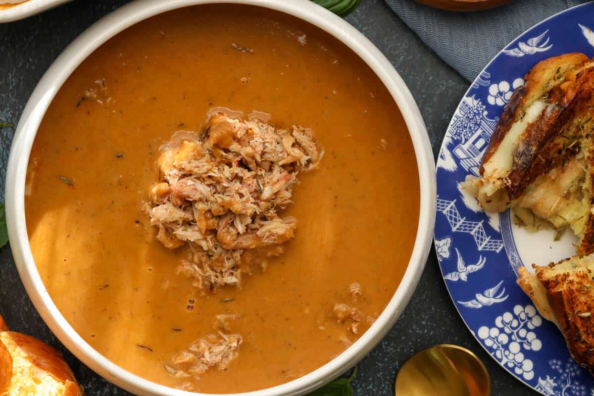 Creamy Crab Bisque Recipe - Savory Thoughts