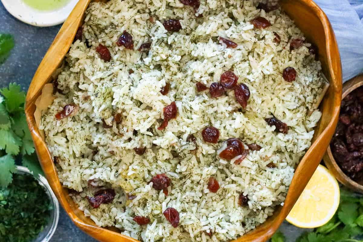 Lemon Dill Rice Recipe - Savory Thoughts